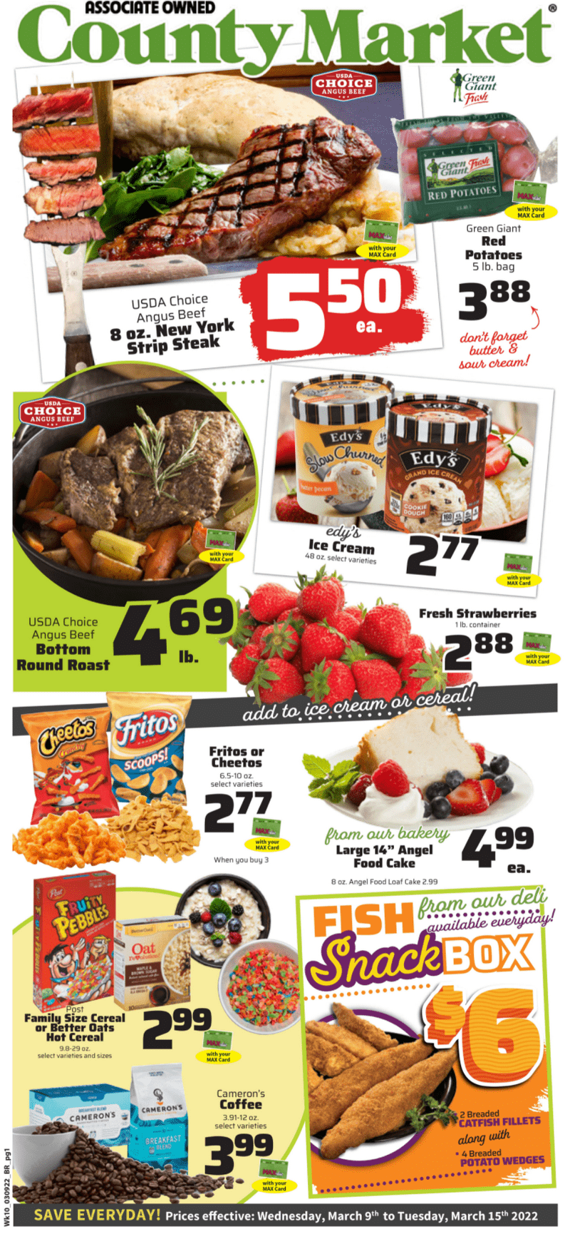 County Market Weekly Ad Mar 09 – Mar 15, 2022