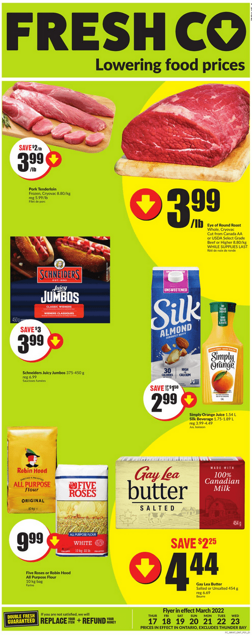 FreshCo Weekly Ad Mar 17 – Mar 23, 2022