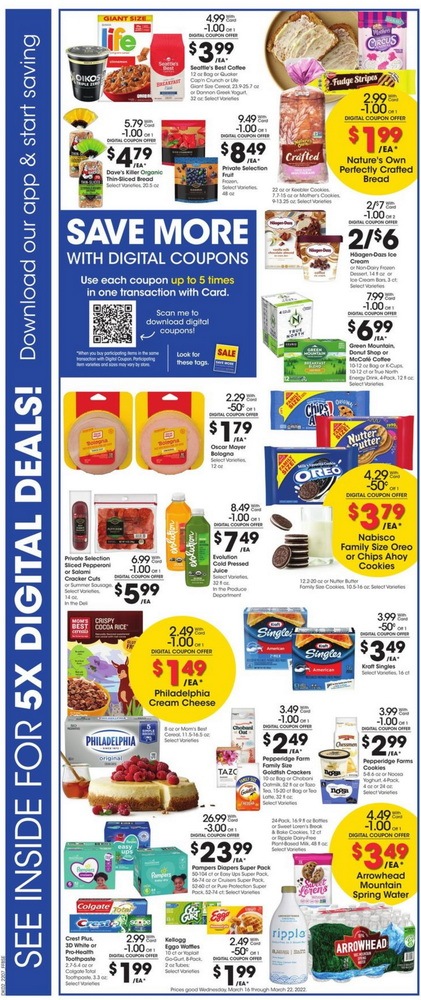 Fry's Food Weekly Ad Mar 16 – Mar 22, 2022 (Easter Promotion Included)
