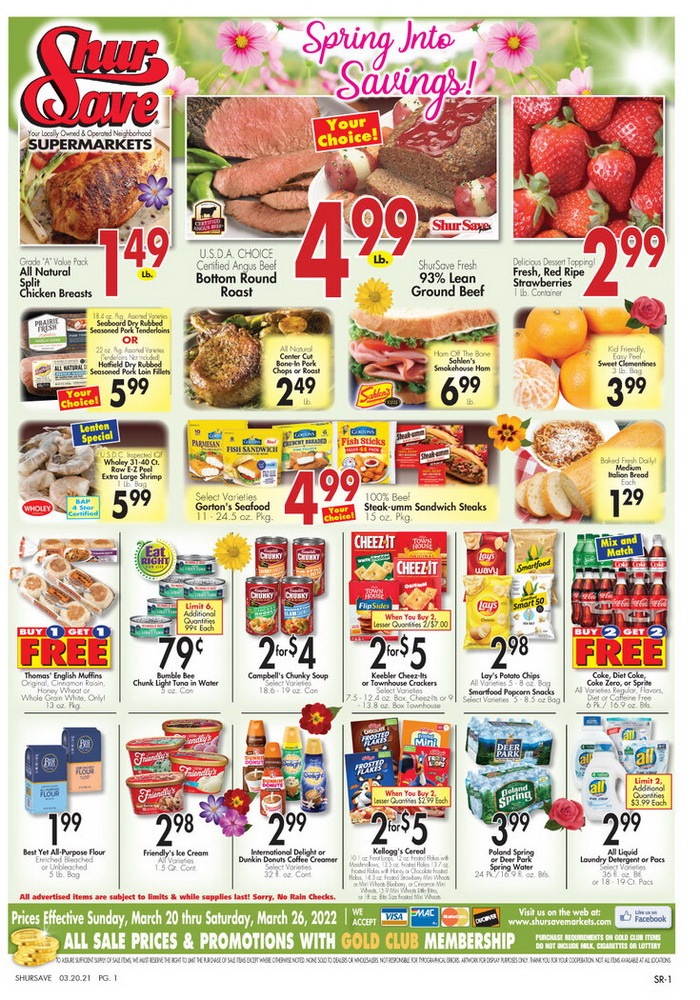 Gerrity's Supermarkets Weekly Ad Mar 20 – Mar 26, 2022