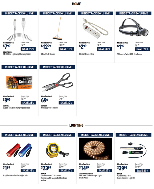 Harbor Freight Inside Track Member Deals Now Thru Mar 31, 2022