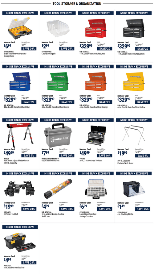 Harbor Freight Inside Track Member Deals Now Thru Mar 31, 2022