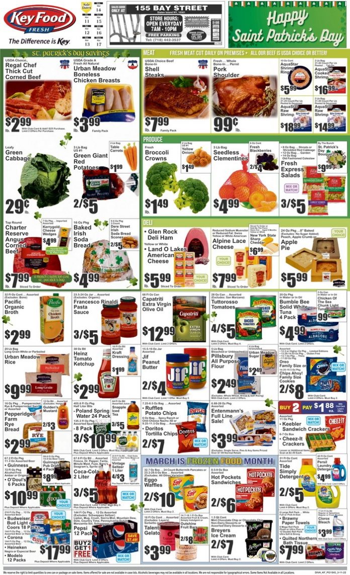 Key Food Weekly Ad Mar 11 – Mar 17, 2022