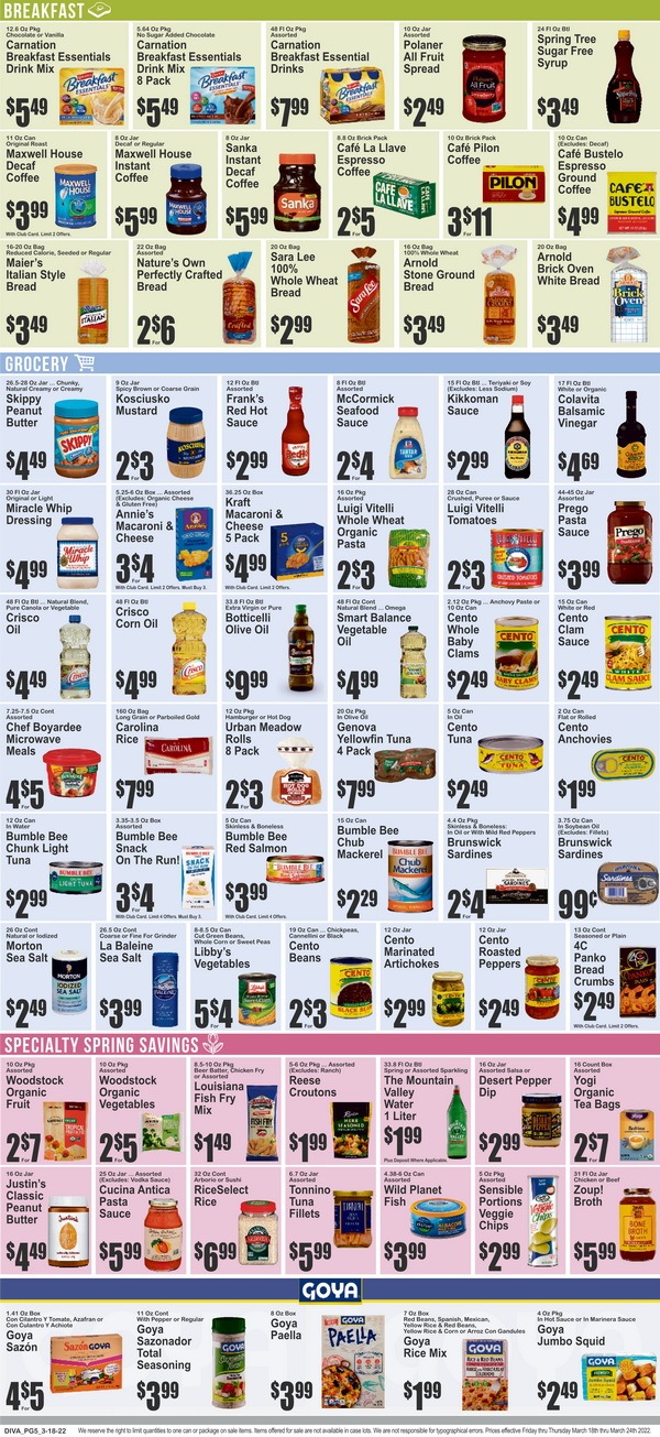 Key Food Weekly Ad Mar 18 – Mar 24, 2022