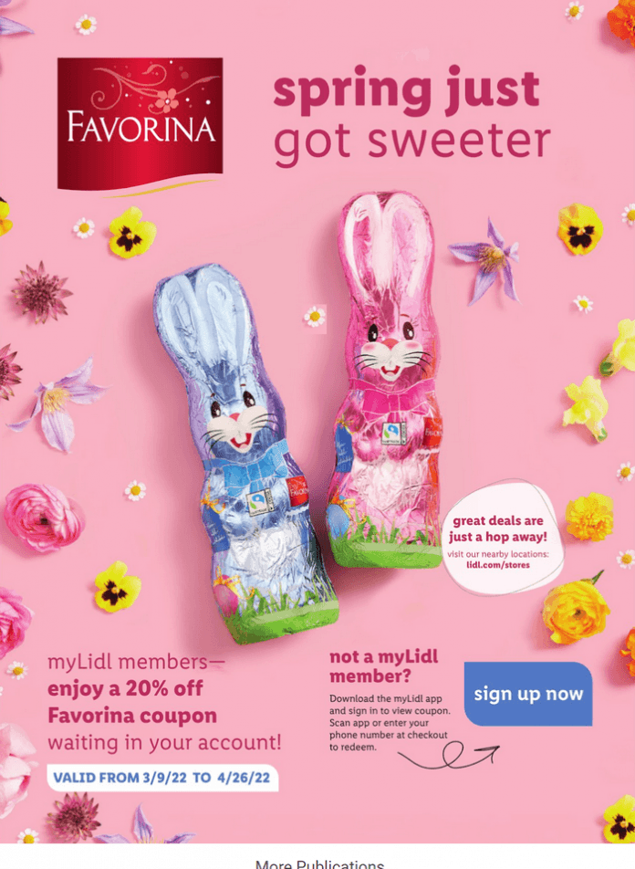 Lidl Easter Flyer Sale Mar 05 – Apr 21, 2022