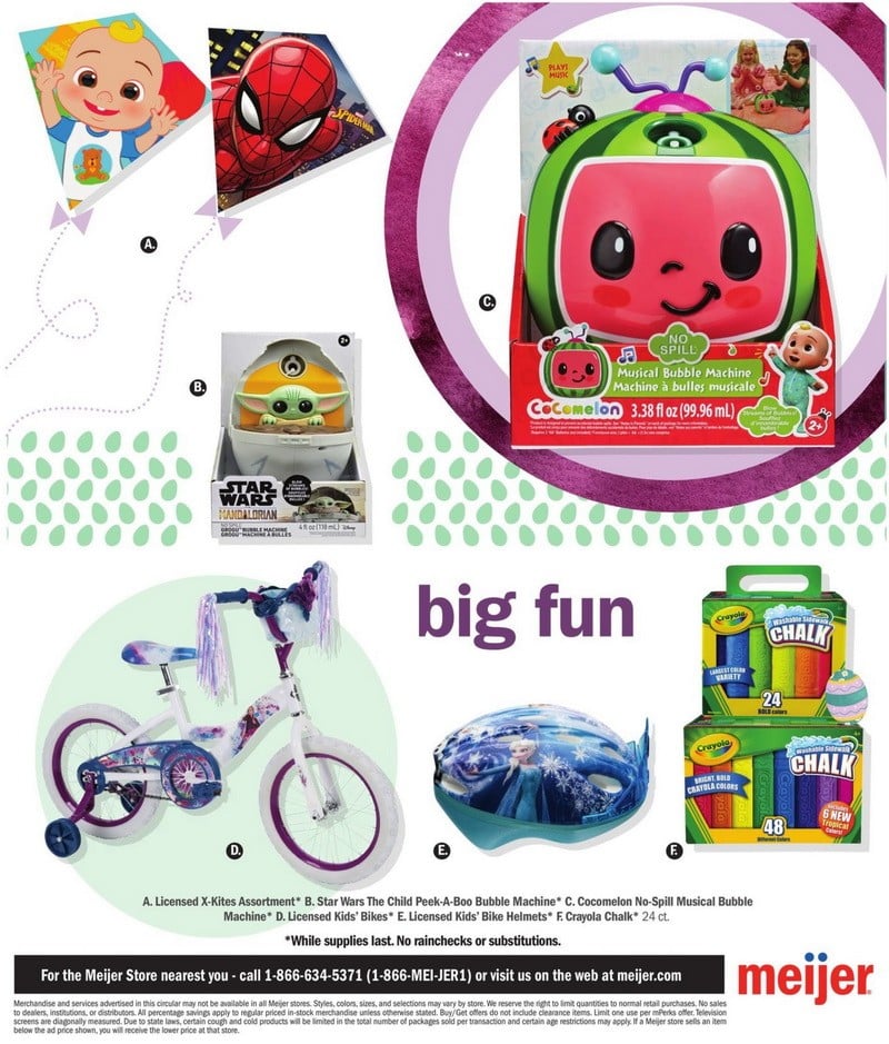 Meijer Easter Toy Ad Apr 03 – Apr 17, 2022