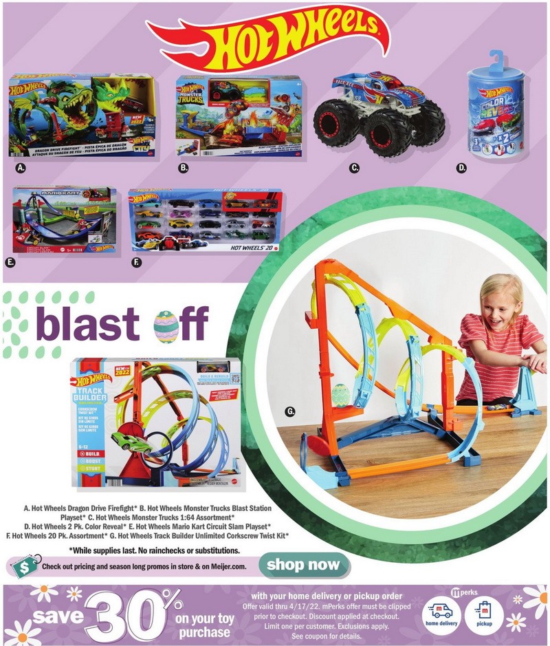 Meijer Easter Toy Ad Apr 03 – Apr 17, 2022