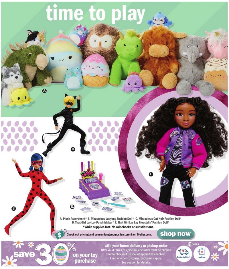 Meijer Easter Toy Ad Apr 03 – Apr 17, 2022