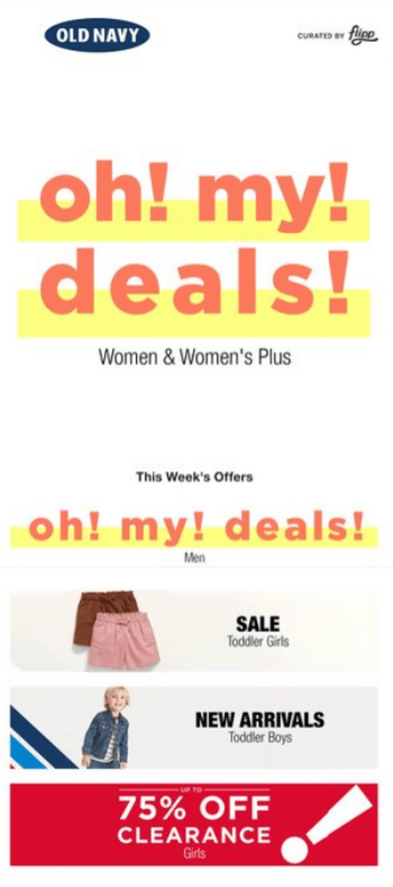 Old Navy Weekly Ad Mar 14 – Mar 21, 2022