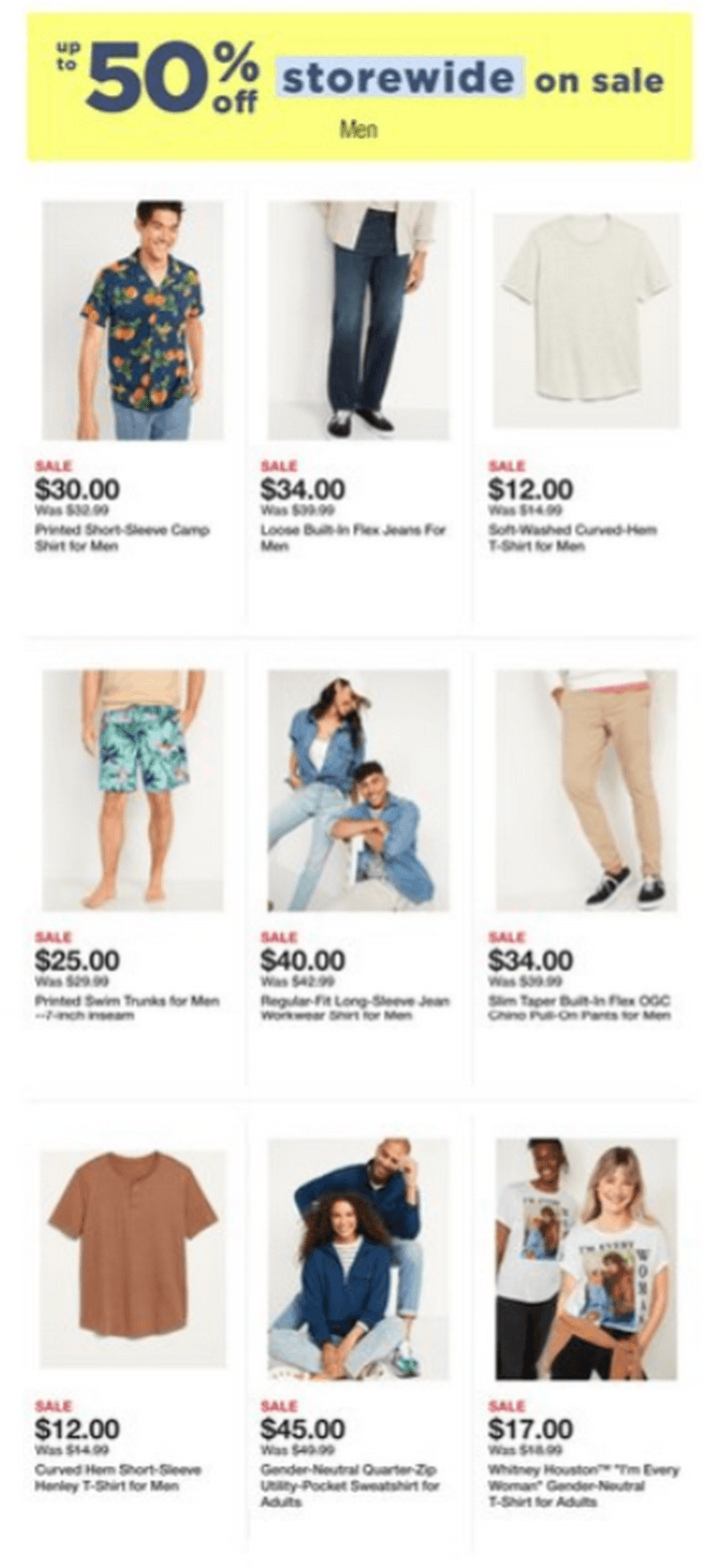 Old Navy Weekly Ad Mar 21 – Mar 28, 2022