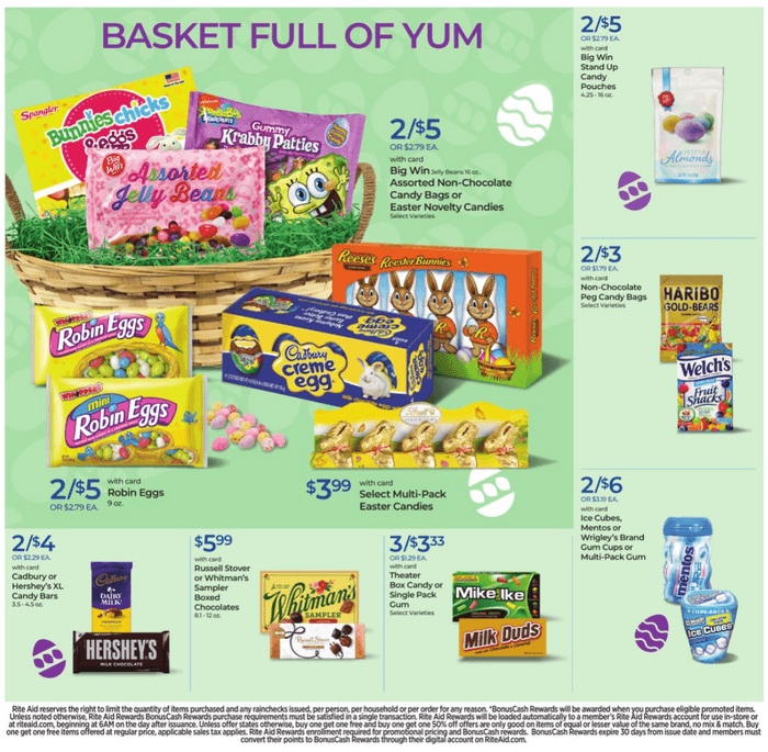 Rite Aid Weekly Ad Mar 27 – Apr 02, 2022 (Easter Promotion Included)