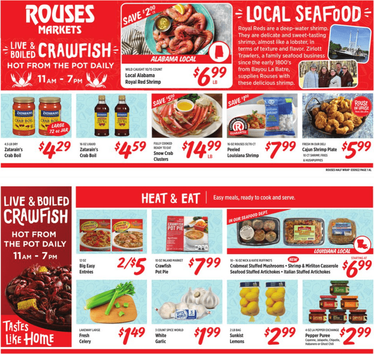 Rouses Weekly Ad Mar 09 – Mar 16, 2022
