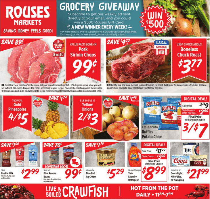 Rouses Weekly Ad Mar 09 – Mar 16, 2022
