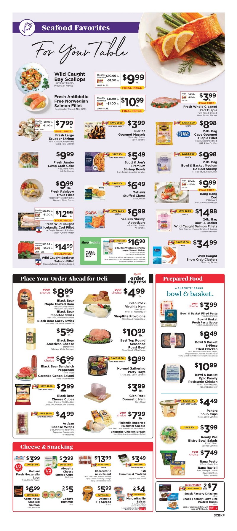 ShopRite Weekly Ad Mar 27 – Apr 02, 2022 (Easter Promotion Included)