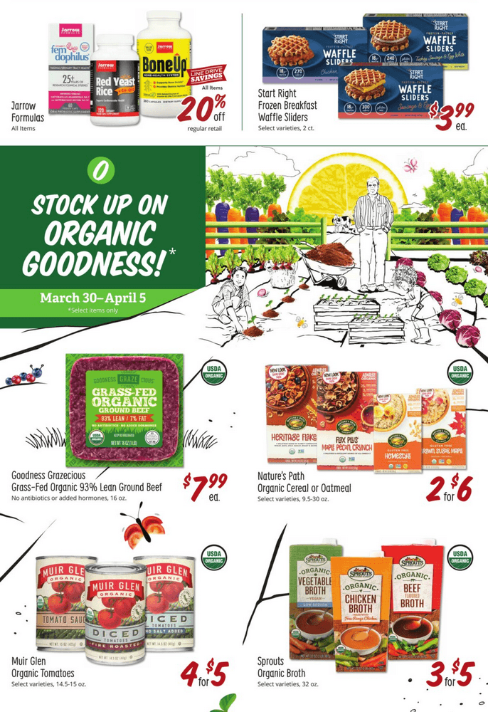 Sprouts Weekly Flyer Mar 30 – Apr 05, 2022