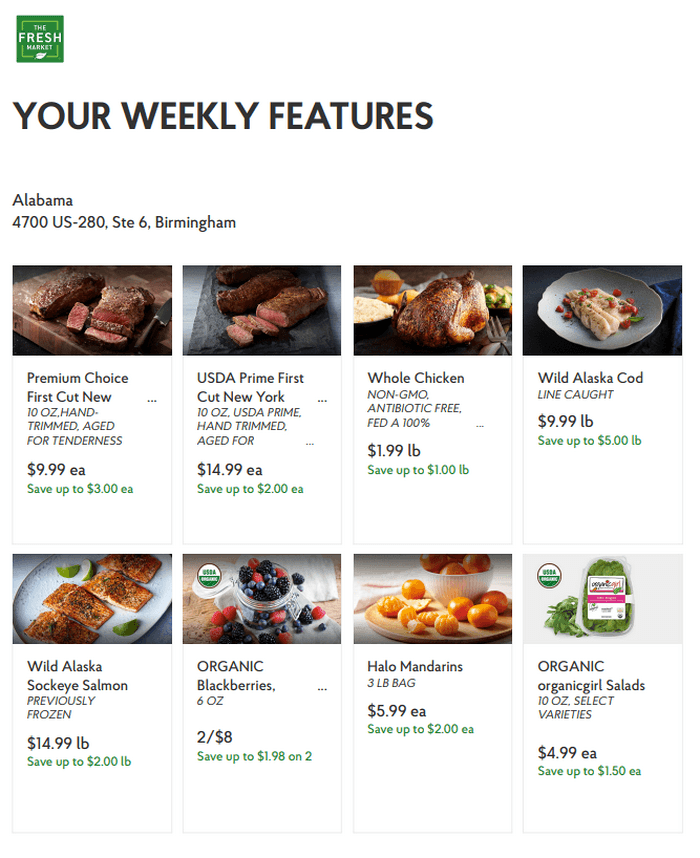 The Fresh Market Weekly Ad Mar 30 – Apr 05, 2022