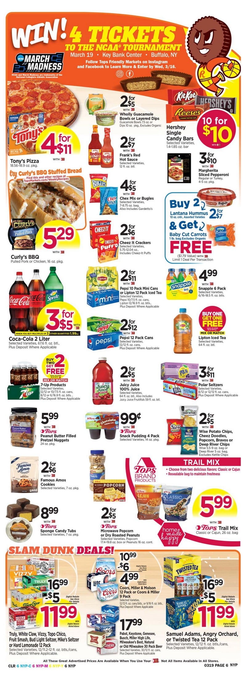 Tops Weekly Sale Mar 13 – Mar 19, 2022