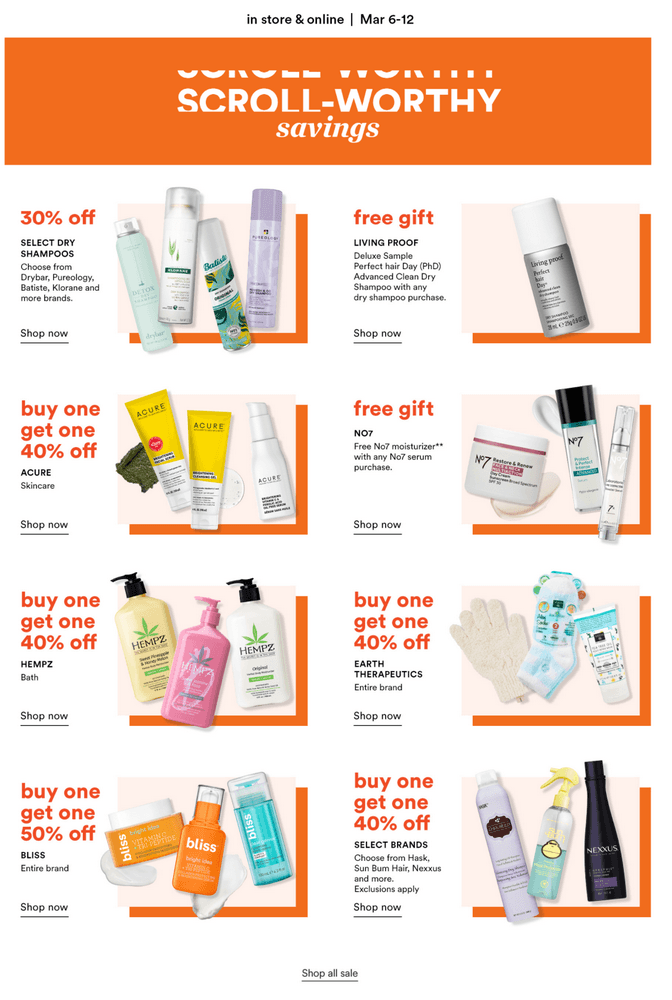 Ulta Beauty Weekly Ad Mar 06 – Mar 12, 2022