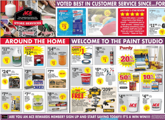 ACE Hardware Spring Sale Apr 11 – Apr 25, 2022