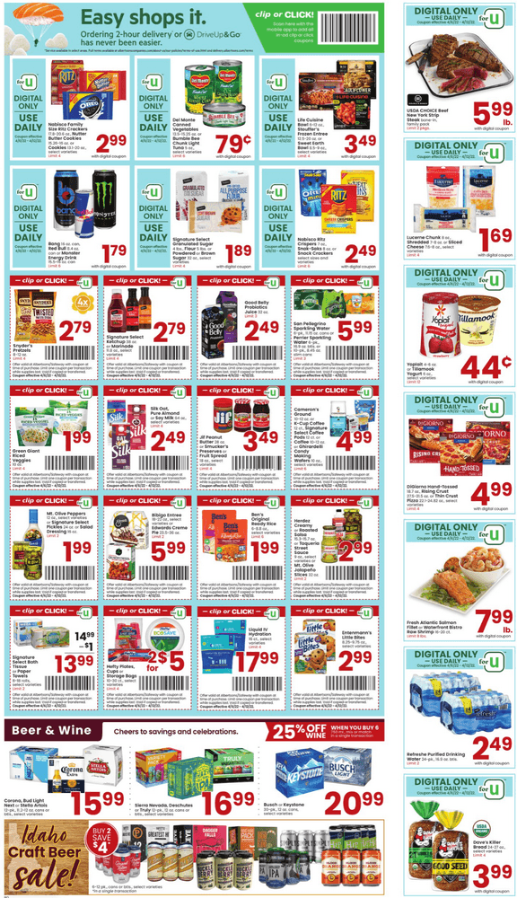 Albertsons Weekly Ad Apr 13 – Apr 19, 2022 (Easter Promotion Included)