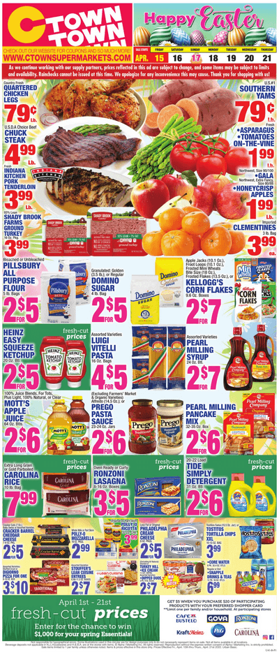 C-Town Weekly Ad Apr 15 – Apr 21, 2022
