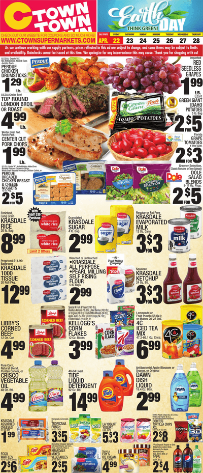 C-Town Weekly Ad Apr 22 – Apr 28, 2022