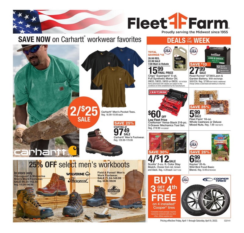 Fleet Farm Weekly Ad Apr 01 – Apr 09, 2022