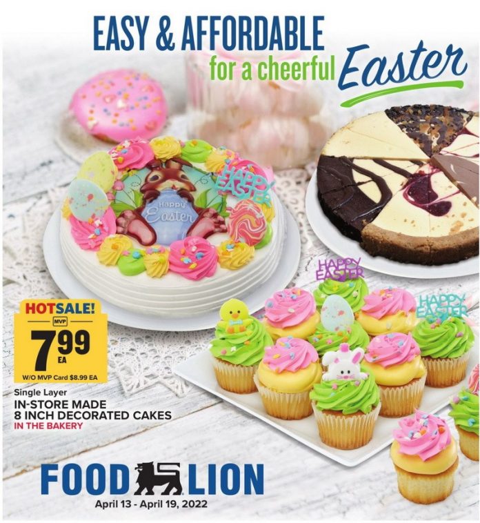 Food Lion Weekly Ad Apr 13 – Apr 19, 2022 (Easter Promotion Included)