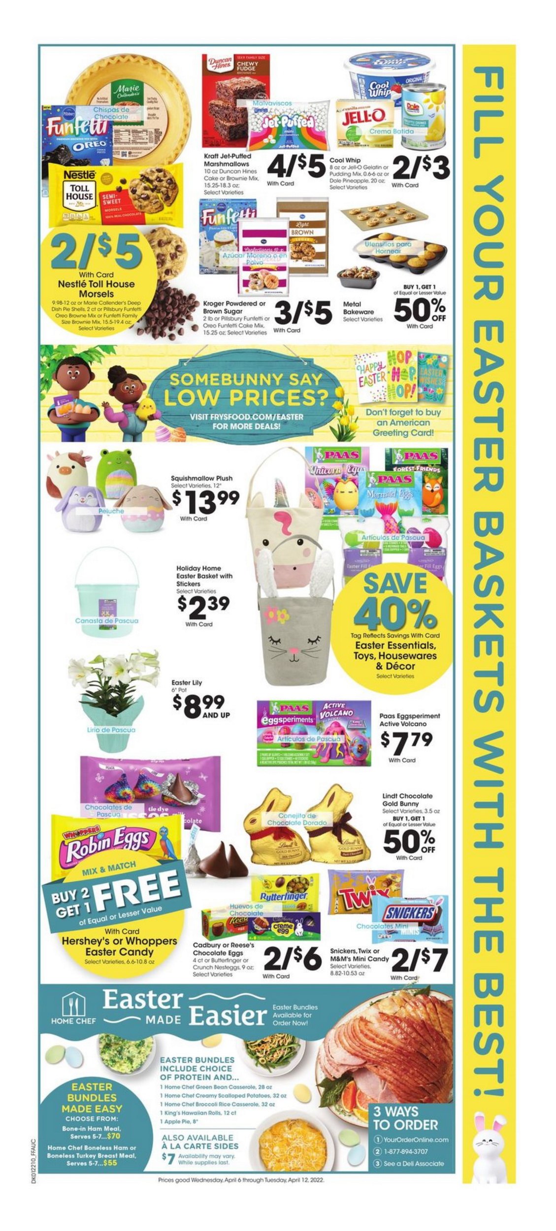 Fry's Food Weekly Ad Apr 06 – Apr 12, 2022 (Easter Promotion Included)