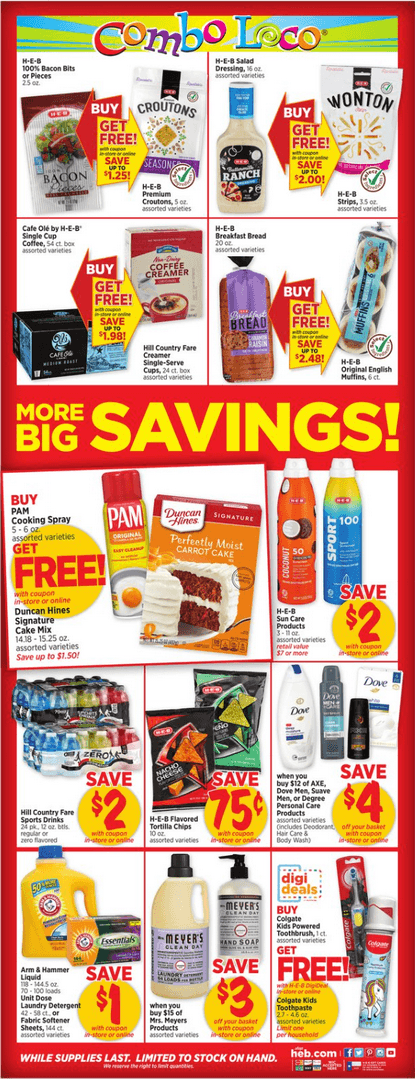 HEB Weekly Flyer Apr 06 – Apr 12, 2022 (Easter Promotion Included)