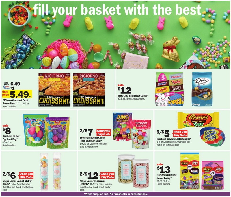 Meijer Easter Ad Apr 10 – Apr 17, 2022