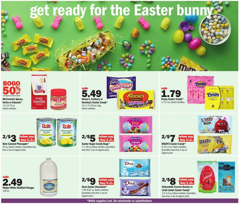 Meijer Easter Ad Apr 10 – Apr 17, 2022