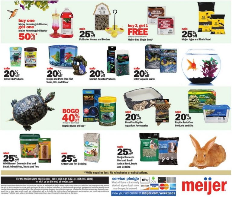 Meijer Pets Ad Apr 24 – Apr 30, 2022