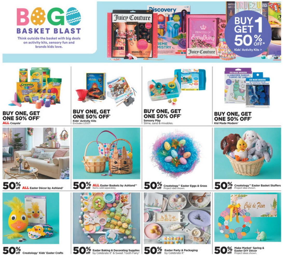 Michaels Weekly Ad Apr 10 – Apr 16, 2022 (Easter Promotion Included)