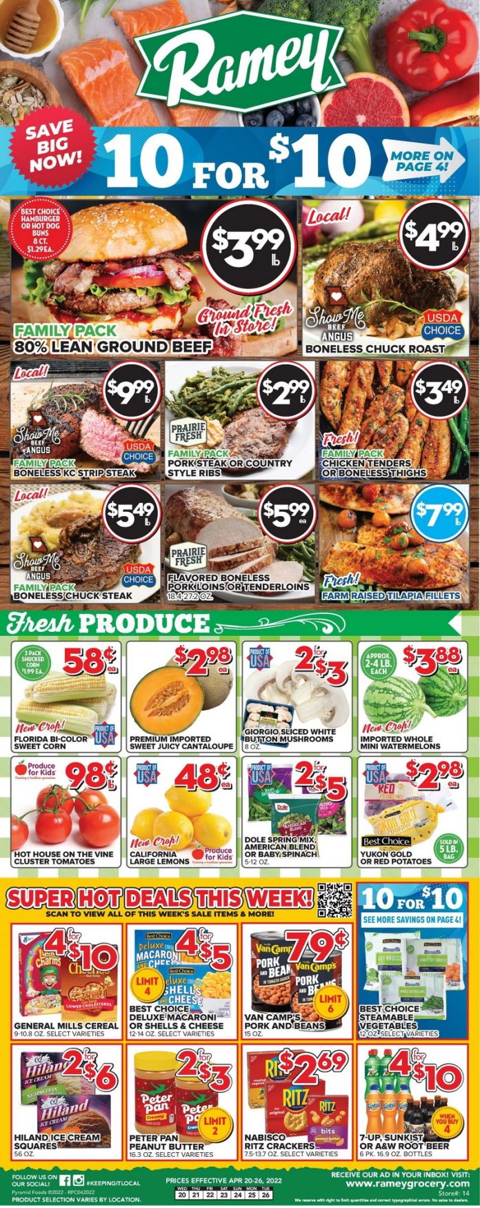 Price Cutter Weekly Ad Apr 20 – Apr 26, 2022