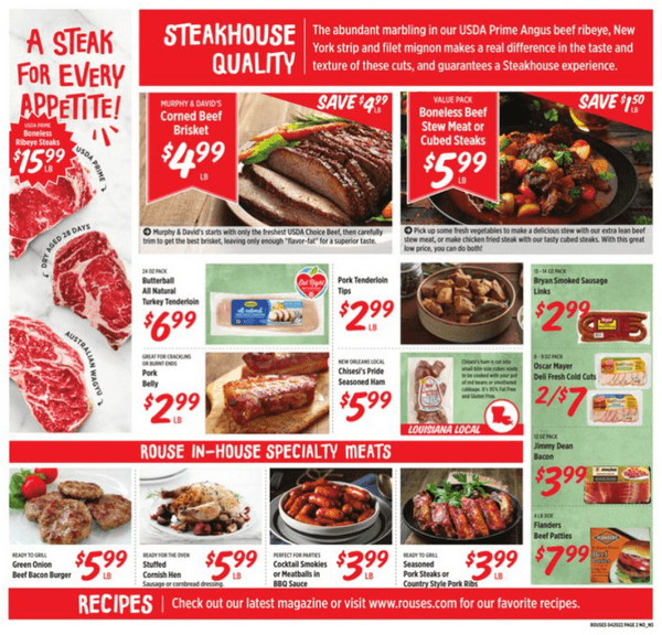 Rouses Weekly Ad Apr 20 – Apr 27, 2022