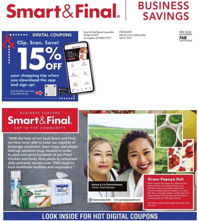 Smart & Final Weekly Ad Apr 06 – Apr 19, 2022