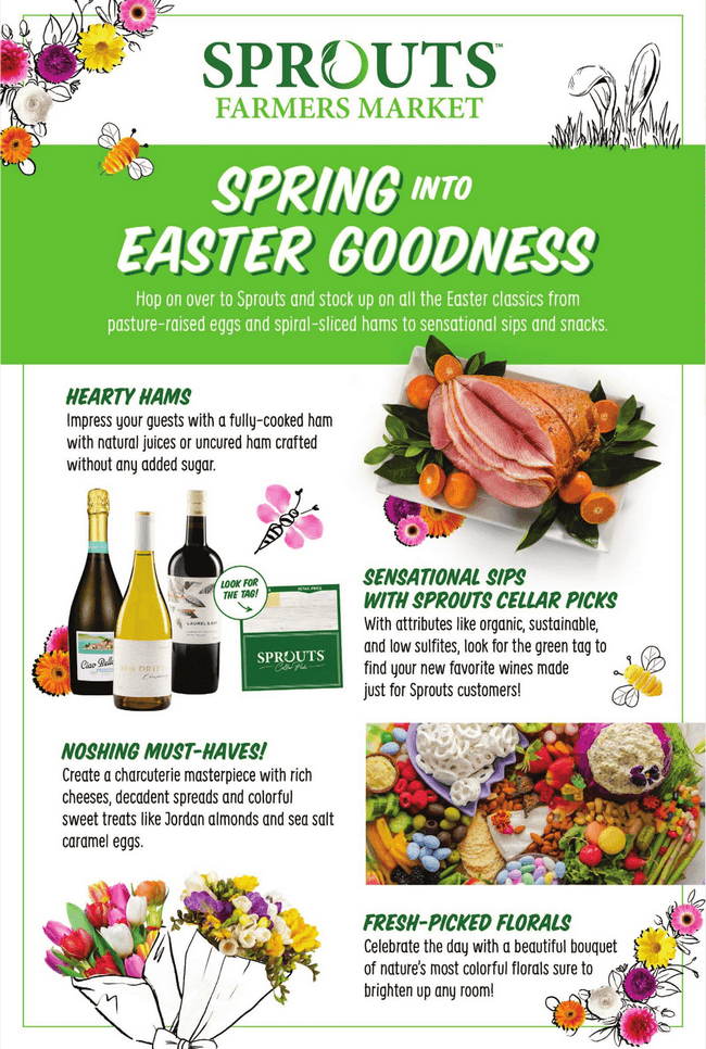 Sprouts Weekly Ad Apr 13 – Apr 19, 2022 (Easter Promotion Included)
