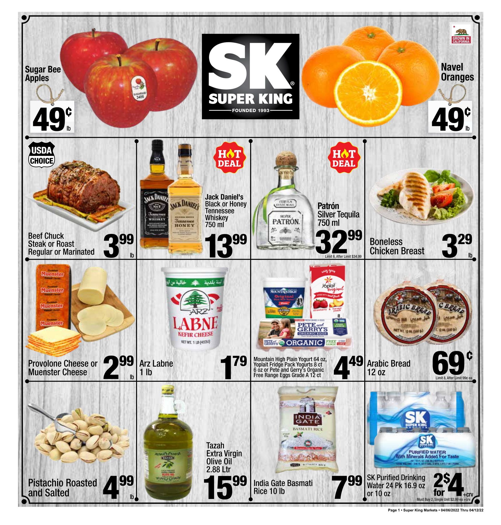 Super King Weekly Ad Apr 06 – Apr 12, 2022