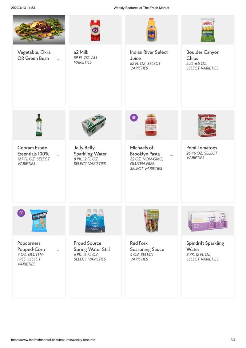 The Fresh Market Weekly Ad Apr 13 – Apr 19, 2022