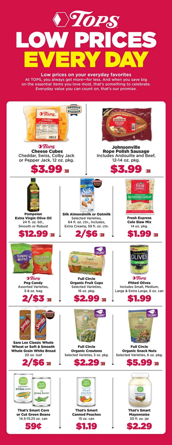 Tops Weekly Sale Apr 24 – Apr 30, 2022