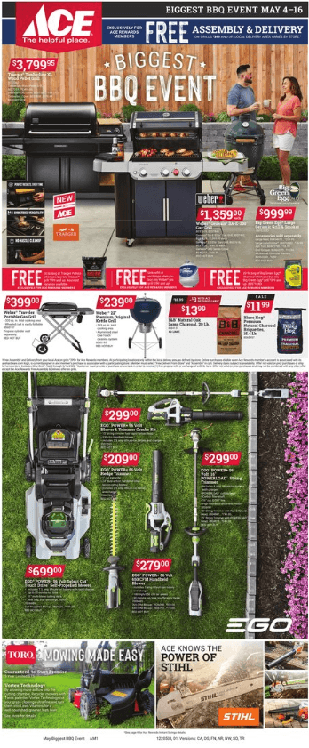 ACE Hardware Weekly Ad May 04 – May 16, 2022