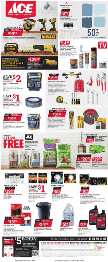 ACE Hardware Weekly Ad May 04 – May 16, 2022