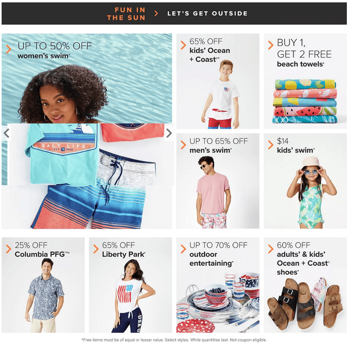 Belk Summer Flyer Sale