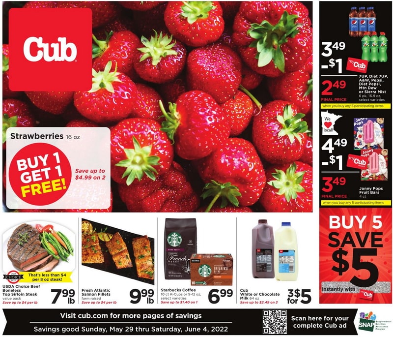 Cub Foods Weekly Ad May 29 – Jun 04, 2022