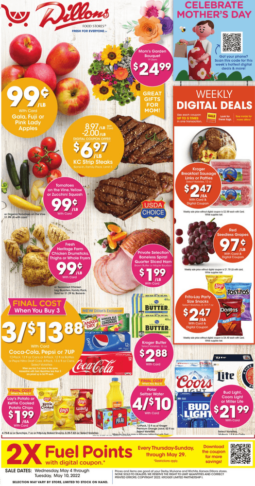 Dillons Weekly Ad May 04 – May 10, 2022