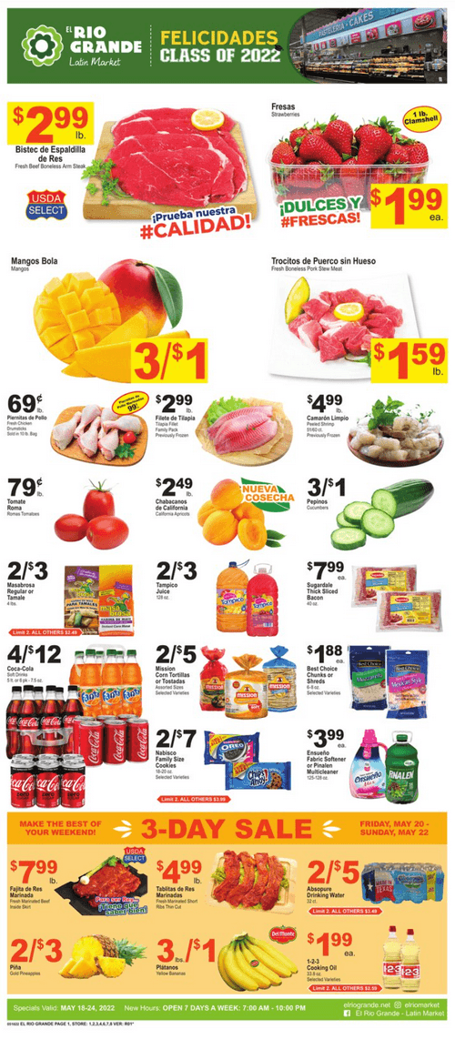 El Rio Grande Weekly Ad May 18 – May 24, 2022