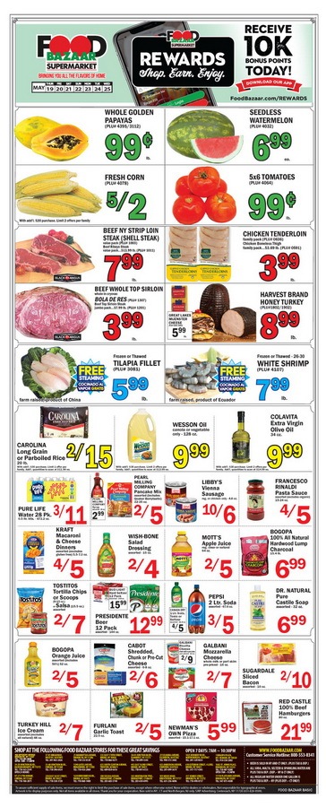 Food Bazaar Weekly Ad May 20 – May 26, 2022