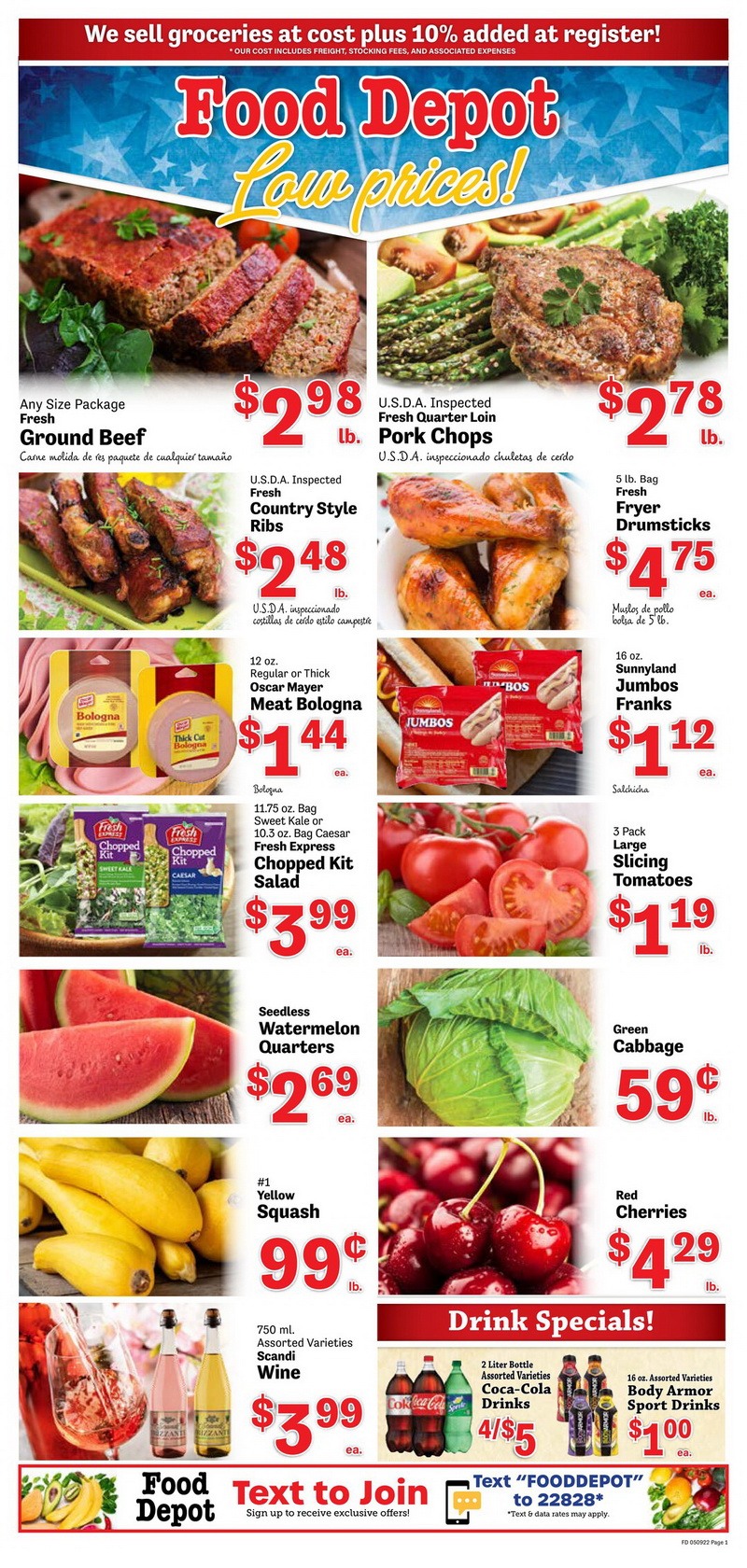 Food Depot Weekly Ad May 09 – May 15, 2022