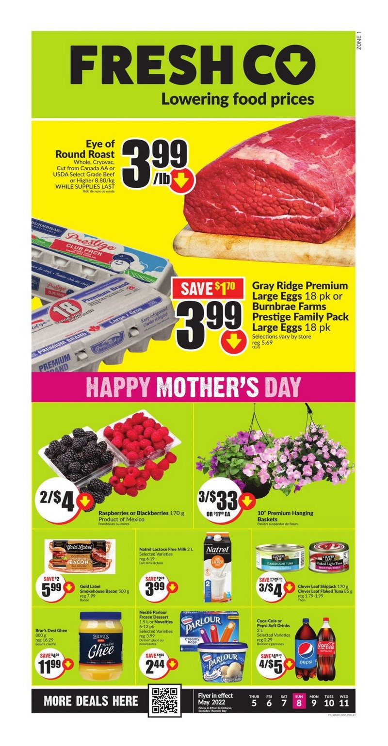 FreshCo Weekly Ad May 05 – May 11, 2022
